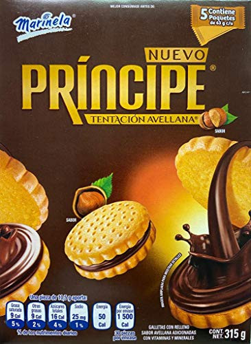 Nuevas galletas Principe sabor Avellana - Mexican Principe Hazelnut ...