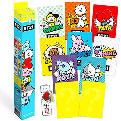 BT21 Poster Mystery Bundle Set ~ 2 Pack BT21 Wall Poster Room Decor ...