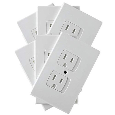 Upgraded Self Closing Eliectrical Outlet Covers Child Proof Safety ...