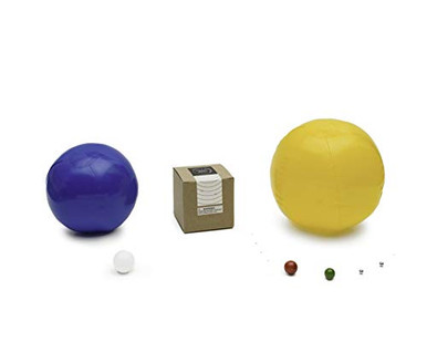 Mighty Wanderer Space-ial Solar System Model Scaled for Both Size and ...