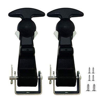 Rubber Latch 2 Packs Elastic Stainless Steel Rubber Hood Catch Flexible ...