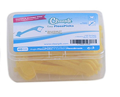 Lucktao 40pcs-box cleanpik Kid s Dental Floss Pick 4 type fruit flavor ...