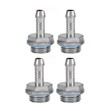 Tee Vee 4-Pack G1-4 OD 7-2mm Male to Male Barb Extender Fitting for PC ...