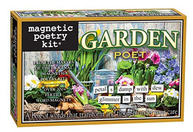 Magnetic Poetry - Garden Poet Kit - Words for Refrigerator - Write ...