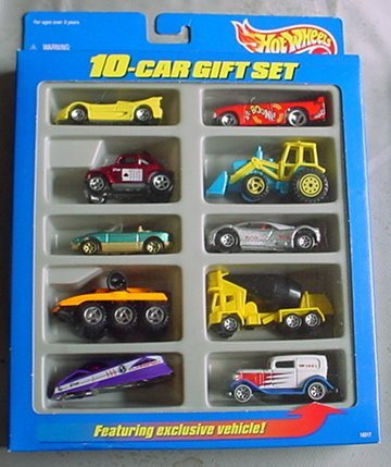 Hot Wheels 10-Car Gift Set Toys R Us Exclusive Midnight Otto ...