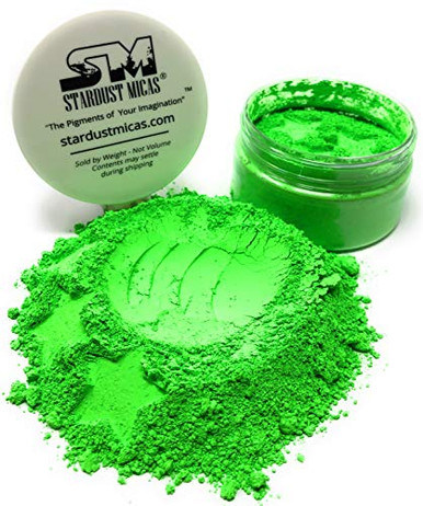 Stardust Micas Neon Pigment Powder for Soap Making Slime Coloring Epoxy ...