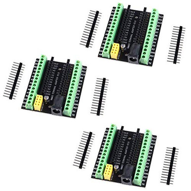 AiTrip 3pcs Nano V3-0 AVR ATMEGA328P Terminal Adapter Expansion Board ...