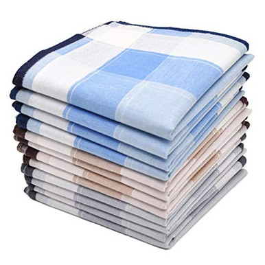 Soft Cotton Handkerchiefs for Men with Elegant Pattern in Assorted ...