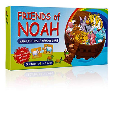 Friends of Noah Animal Puzzle - Noahs Ark Magnetic Memory Game for Kids ...