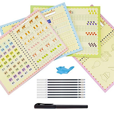 Kids Magic Writing Board Reusable Magic Writing Paste Children Reused ...