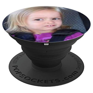 Side Eyeing Chloe Meme Cute Girl Car Backseat Funny Picture PopSockets Grip and Stand for Phones ...