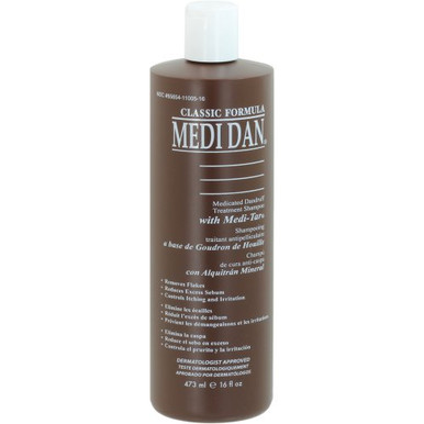 Medi-Dan Classic Medicated Dandruff Treatment Shampoo 16 fl oz ...