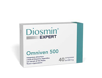 Dulàc - Omniven 500 - 40 Tablets - Diosmin 450mg Hesperidin 50mg Red ...