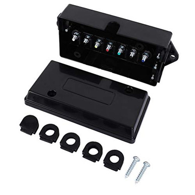 OCPTY 7 Way Trailer Wire Cord Junction Box Color Coded Truck ...