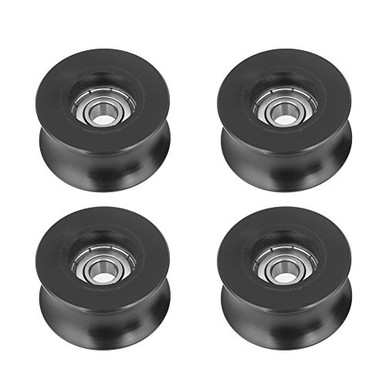 U-groove Pulley Wheel 4pcs Roller Wheel Guide Wheel 0840UU 8mm with ...