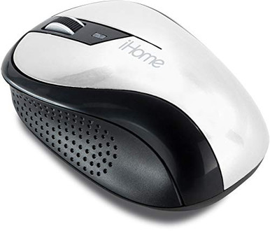 iHome Ergonomic Wireless Desktop Mouse with Scroll Wheel and 2 Buttons ...