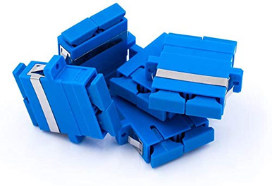 Fiber Optic SC to SC Adapter Single Mode UPC Duplex - 5 Pack ...