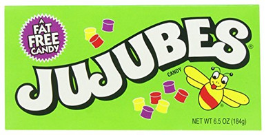 Jujubes Original Candy Pack of 3 6-5 Ounce Theater Boxes ...