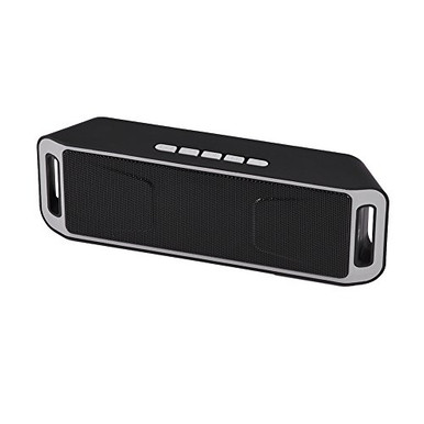 Tosuny FM Radio Hands-Free Call Bluetooth 4-0 Speakers Portable Speaker ...