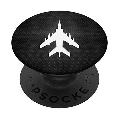 US Military fighter jet areoplane PopSockets Grip and Stand for Phones and Tablets ...