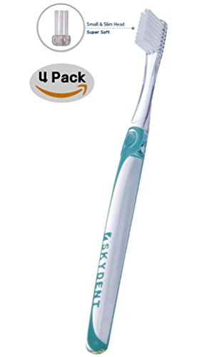 Sky Periodontal Care Toothbrush 4 Pack Super Soft Toothbrush for ...