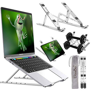 Laptop Stand Adjustable Laptop Stand Adjustable Height Aluminum 7Angles ...