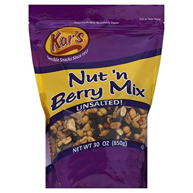 Kar s Nut N Berry Unsalted Mix 30 Oz - Warehousesoverstock