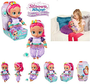 Nickelodeon Shimmer And Shine - 11" Genie Baby SHIMMER Doll - Includes ...