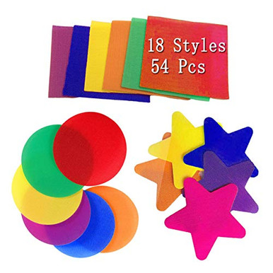 Carpet Markers Sitting Spots 54 Pcs 4 Inch Carpet Marking Dots for ...