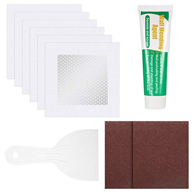 10 Pieces Drywall Repair Patch Kit Large Hole Wall Repair Kit Includes ...