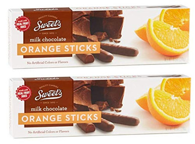 Sweet s Milk Chocolate Orange Sticks 2 Pack 10-5 oz- box ...