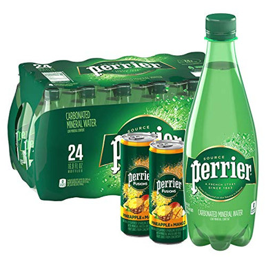 Perrier Multipack Combo Kit I Carbonated Mineral Water Original Flavor ...