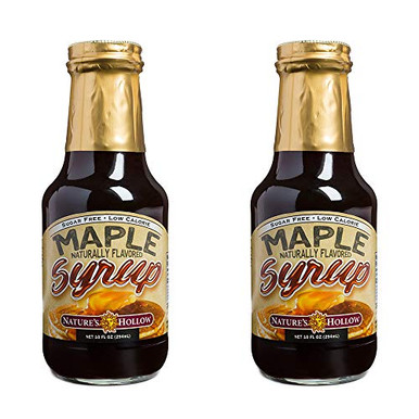 Nature s Hollow Sugar-Free Maple Flavored Syrup 10 Ounces Each Non GMO ...