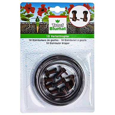 Blumat 10 Distributor Drippers with 3mm Tubing for Drip Irrigation and ...