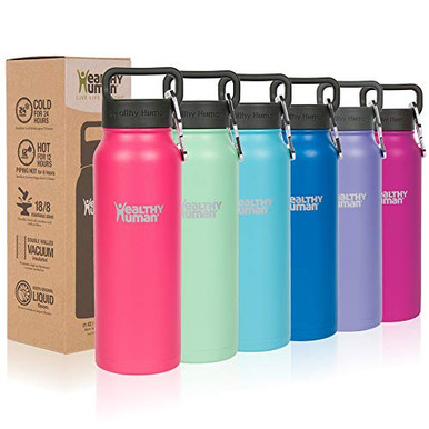 Healthy Human Classic Collection Insulated Stainless Steel Water Bottle ...
