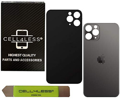 Cell4less Back Glass Replacement Kit for The iPhone 11 Pro ~ Rear Back ...