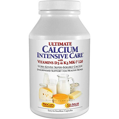 Andrew Lessman Ultimate Calcium Intensive Care with Vitamins D3 K2 MK-7 ...