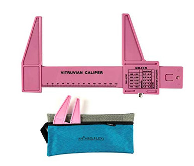 AnthroFlex Small Bone Anthropometer Plastic Sliding Caliper with 140mm ...