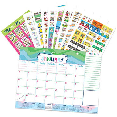 Reminder Binder 18-Month 2021-2022 Monthly Desk Calendar Busy Mom ...