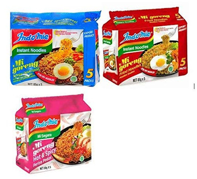 Indomie Variety Pack Halal BBQ Chicken Original Spicy 15 Total ...