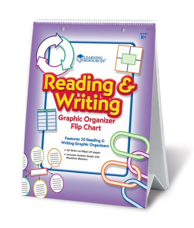 Learning Resources Reading and Writing Graphic Organizer Flipchart ...