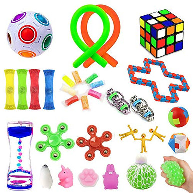 32 Pack Sensory Fidget Toys Set?Stress Relief Hand Toys for Adults Kids ...