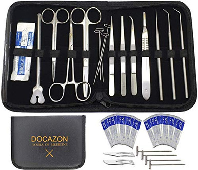 DOCAZON Complete Dissection Set 26 pc - The All You Need Dissecting Kit ...