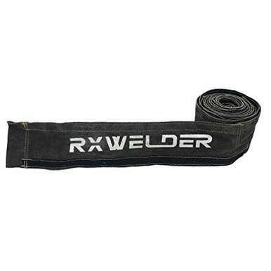 RX WELD Black TIG Welding Torch Cable Cover Flame-Resistant Leather ...