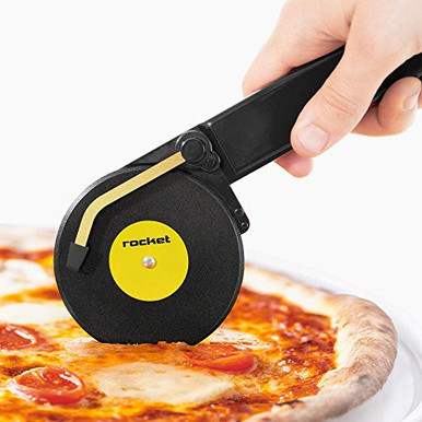Fun Pizza Cutter by Rocket Design- Pizza Utensil Designed in Italy ...