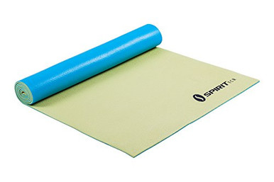 Spirit TCR Enviro-Wise Yoga Mat Lemon-Teal 24 x 69 x 5mm ...