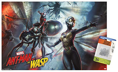 Marvel Cinematic Universe - Ant-Man and the Wasp - Flight Wall Poster ...