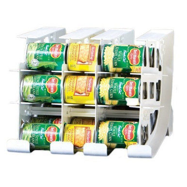 FIFO Can Tracker- Food Storage Canned Foods Organizer/Rotater/Dispenser ...
