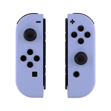 eXtremeRate Soft Touch Grip Light Violet Joycon Handheld Controller ...