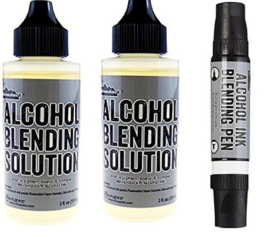 Ranger Adirondack Alcohol Ink Fillable Pen Blending Pen and Solution ...